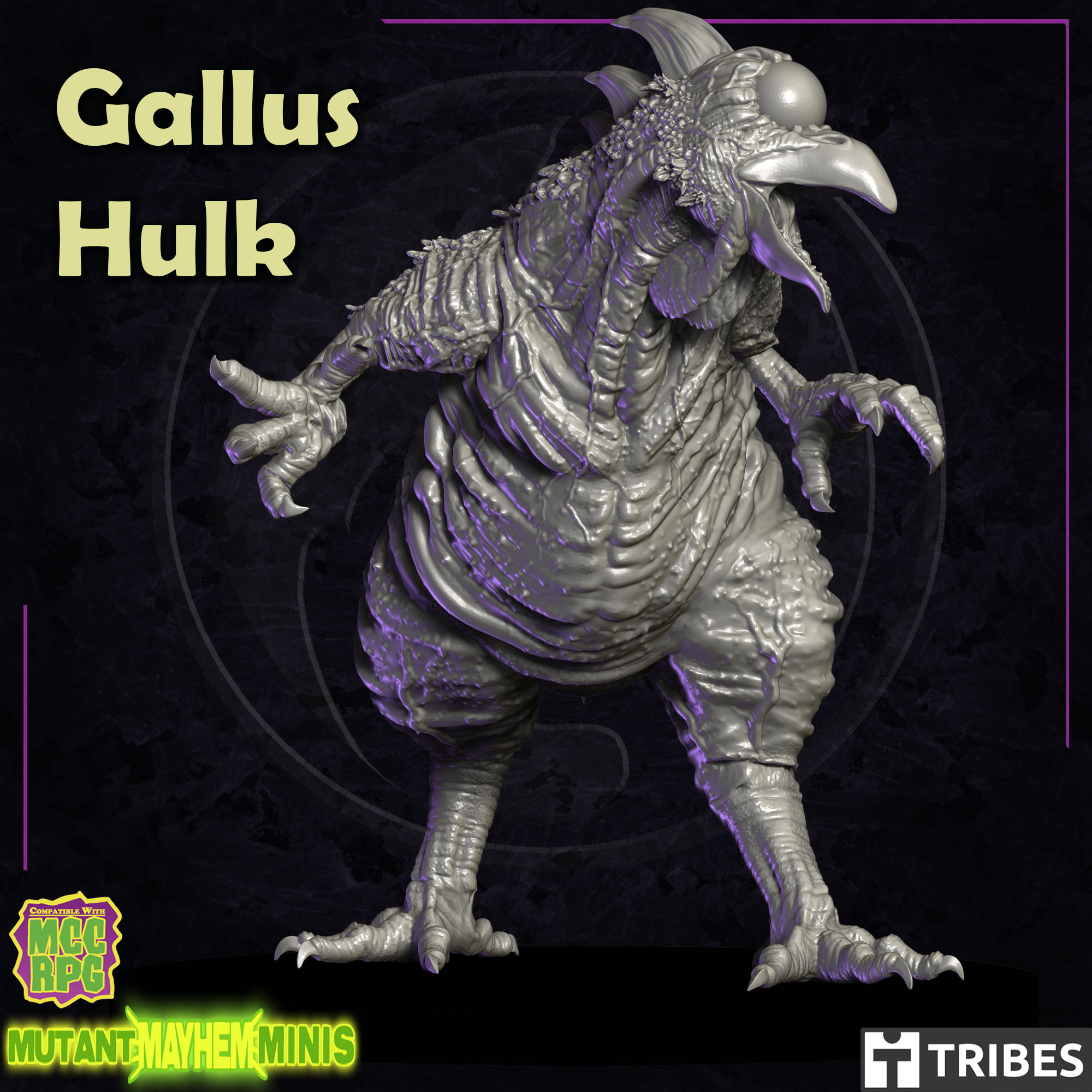 GALLUS HULK -Giant Monster Chicken - Dark Platypus